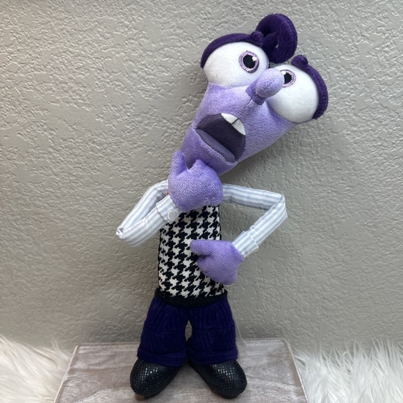Disney | Toys | 9 Disney Store Inside Out Fear Plush Freshly Laundered ...